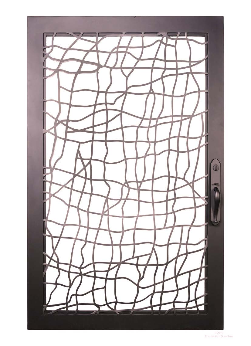 Elements Pivot Door – Custom Iron Door Pros
